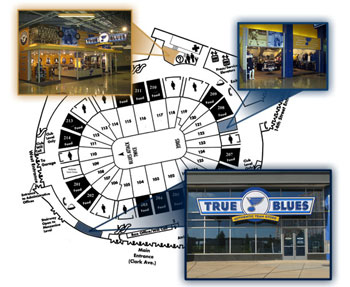 St Louis Blues Store Enterprise Center | Paul Smith